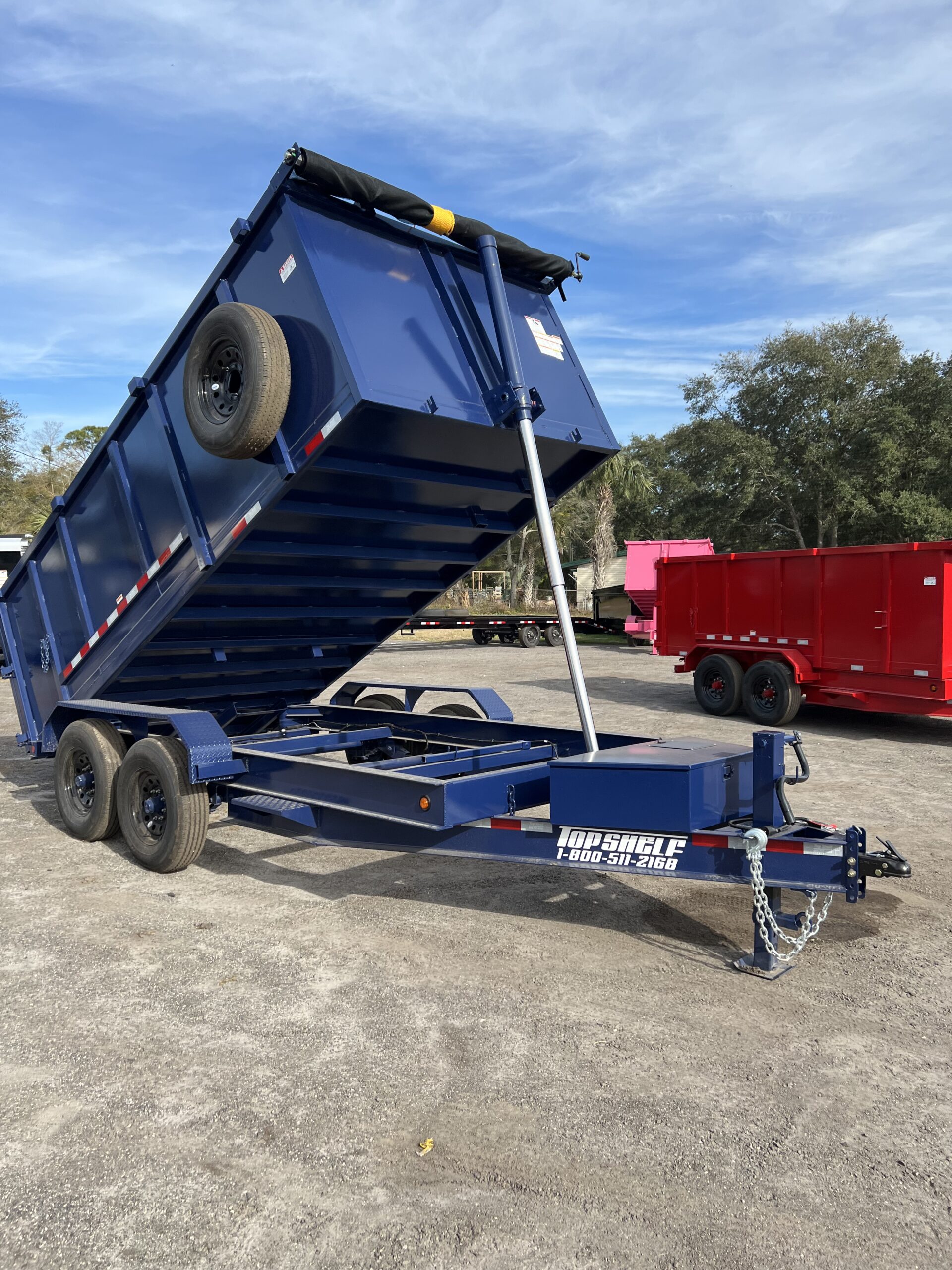 7x14 Dump Trailers | Top Shelf Trailers